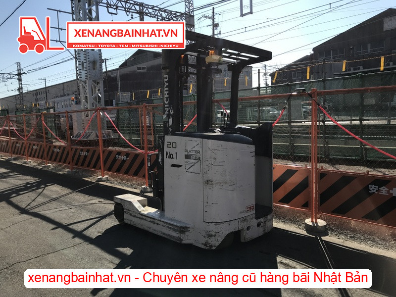 Xe nâng điện đứng lái 2 tấn Nichiyu - Xe nâng bãi Nhật - TPHCM